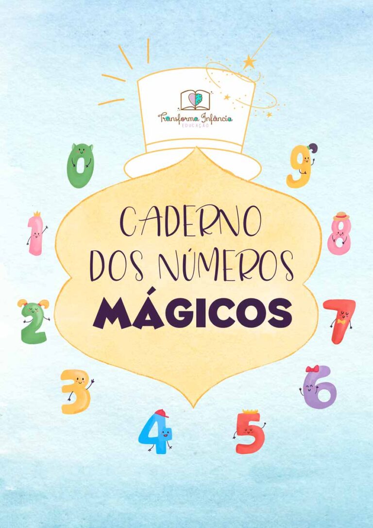 Coletânea - Caderno dos números mágicos - Transforma Infância